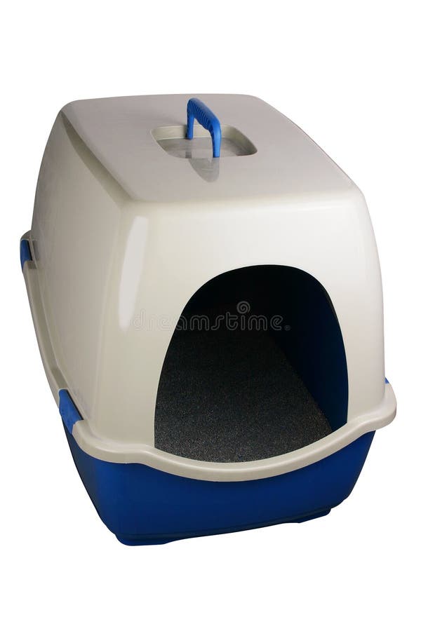 Litter box stock image. Image of toilet, bathroom, isolated - 5140667