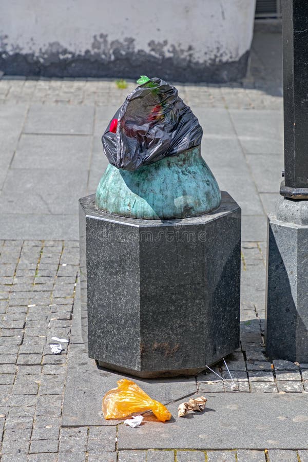 Improper Waste Disposal stock image. Image of dumpster - 152951893