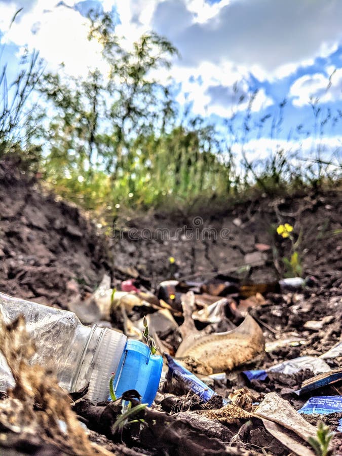 Litter in the countryside stock photo. Image of litter - 41849950