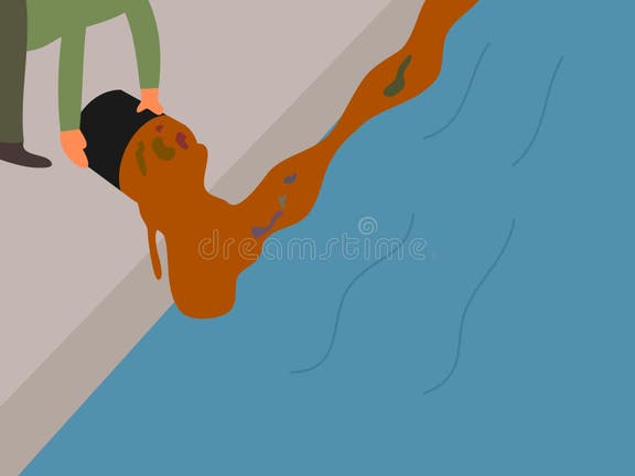 Littering Vector Illustration Flat Design Stock Vector - Illustration ...