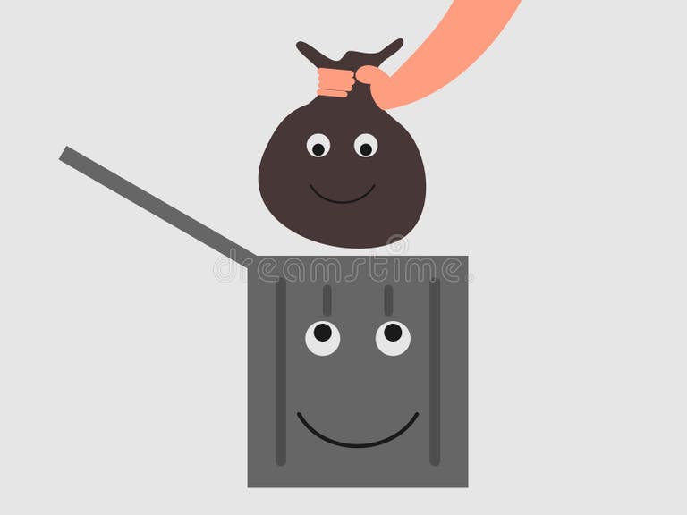 Littering Vector Illustration Flat Design Stock Vector - Illustration ...