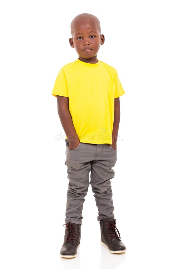 Little african boy stock photo. Image of portrait, full - 63058176