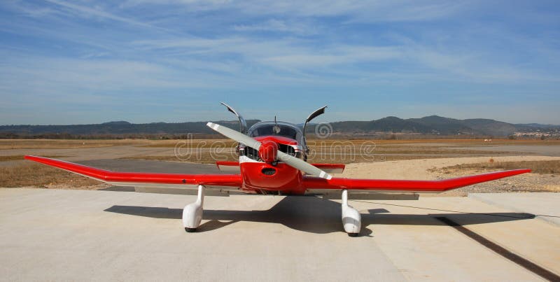 Little airplane stock image. Image of transportation, airplane - 8614663