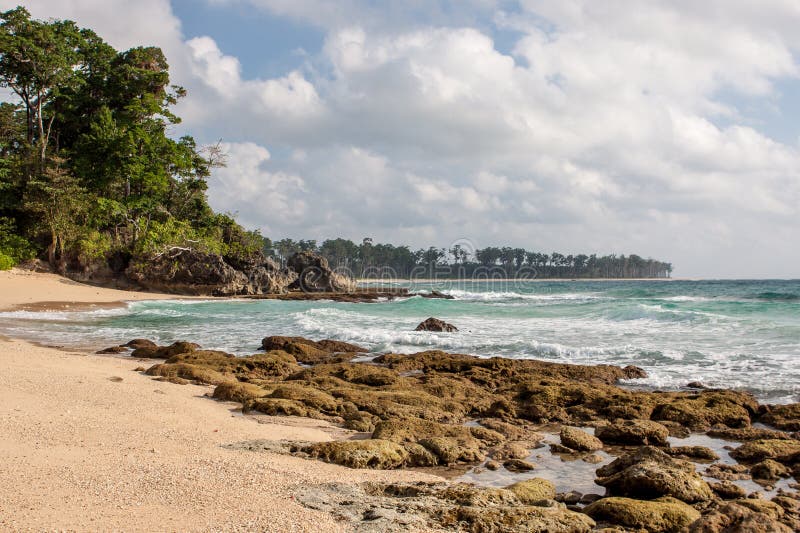Little Andaman Islands Coral Rock Tide Pools Stock Photo - Image of ...