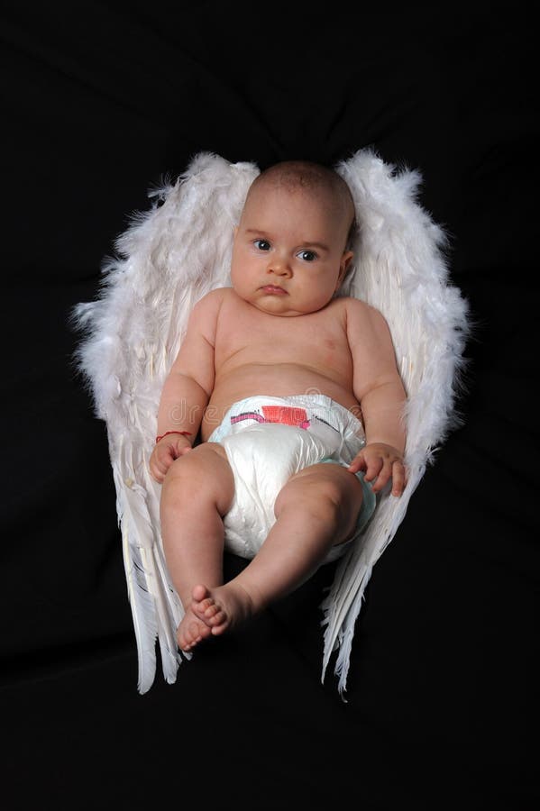 A Little Angel sent by God stock photo. Image of jesus - 276876372