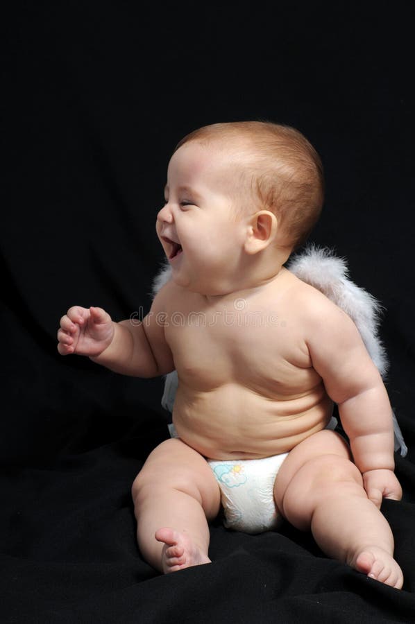 A Little Angel sent by God stock photo. Image of jesus - 276876372