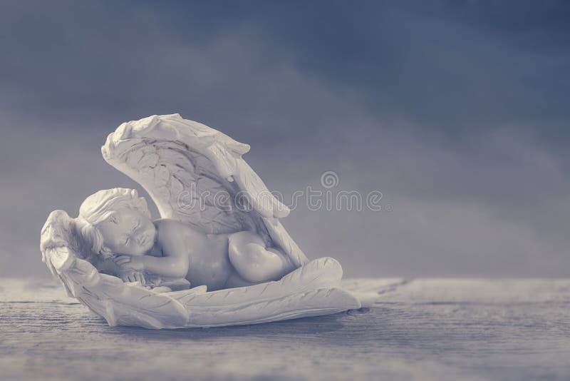 Little angel flying stock photo. Image of cherub, religion - 3919352