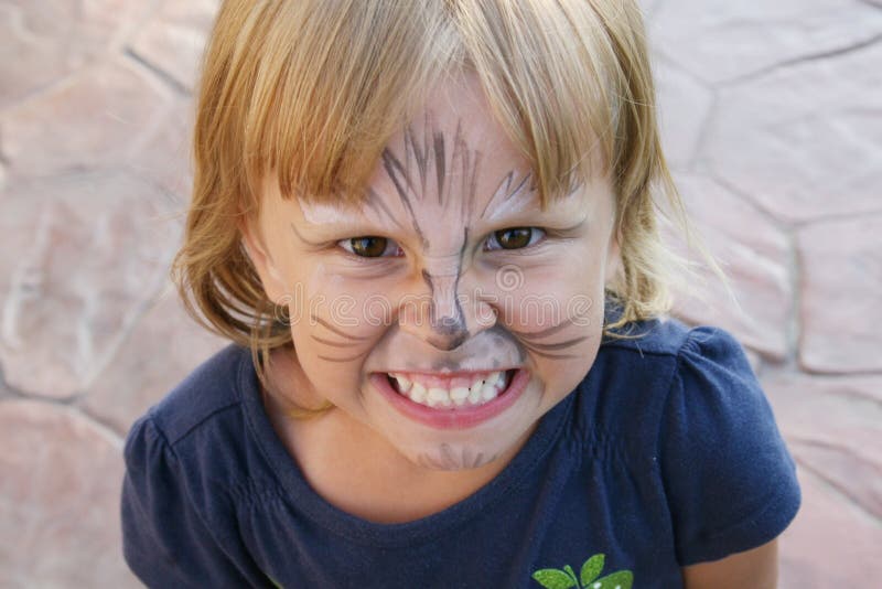 Little angry girl stock image. Image of children, face - 72661377
