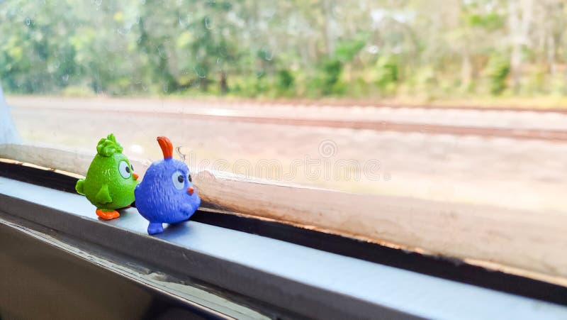 Little Angrybirds Figure Toys Stock Photo - Image of vehicle, angry ...