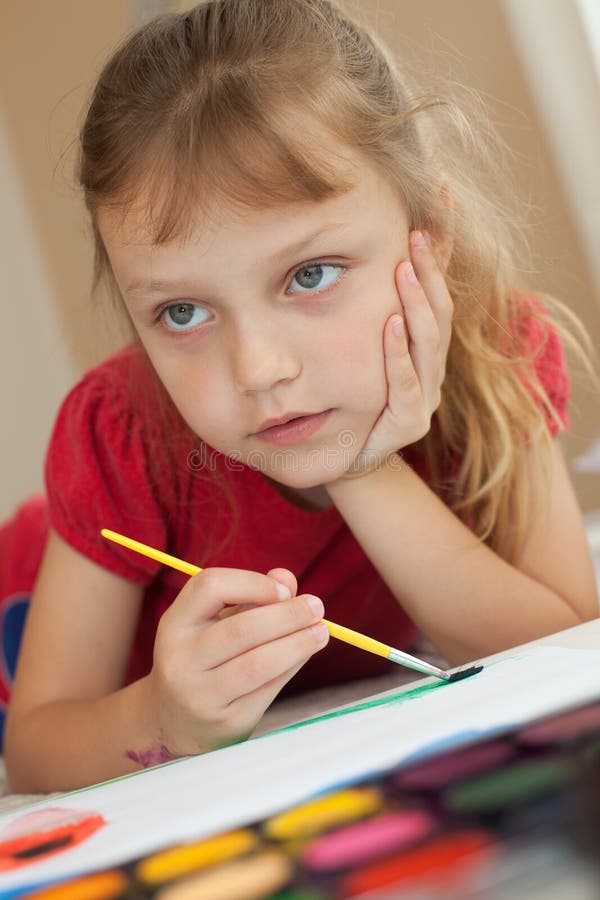 Little artist stock photo. Image of artistic, creativity - 22332242