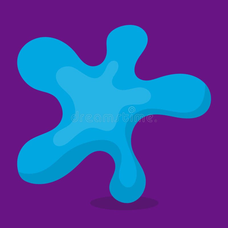 Little Artist Blue Splash 41 Stock Vector - Illustration of little ...