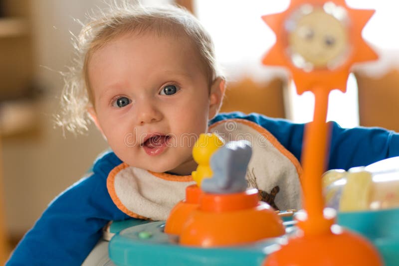 Little baby stock image. Image of childhood, toddler - 16815431