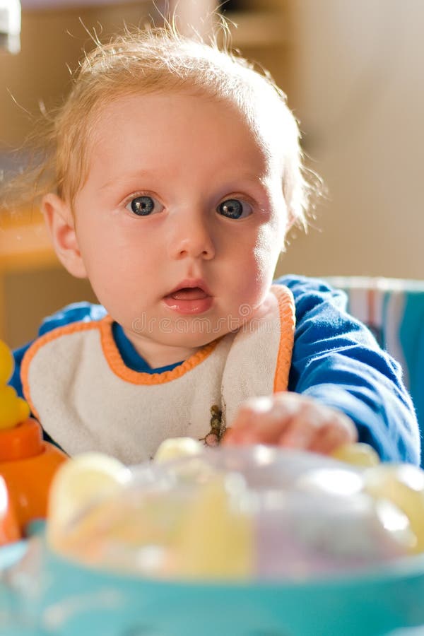 Little baby stock image. Image of beautiful, small, hair - 14396225