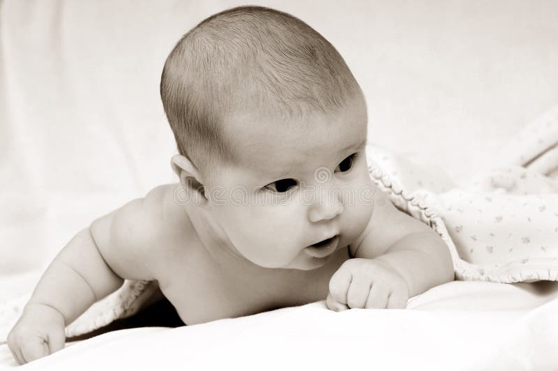 Little baby stock image. Image of human, cute, baby, small - 5220299