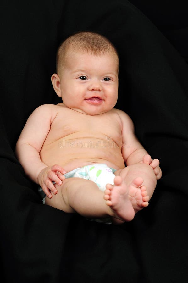 Little baby stock image. Image of caucasian, girl, child - 6211959