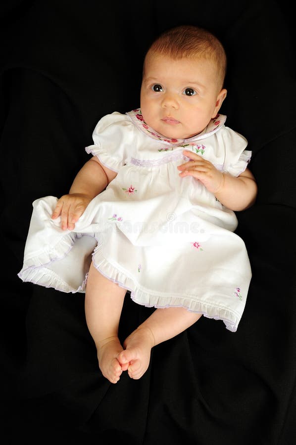 Little baby stock photo. Image of caucasian, girl, portrait - 6212176