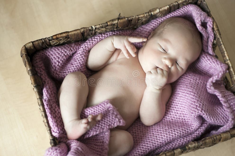 Little baby in the box stock image. Image of dream, health - 27673227