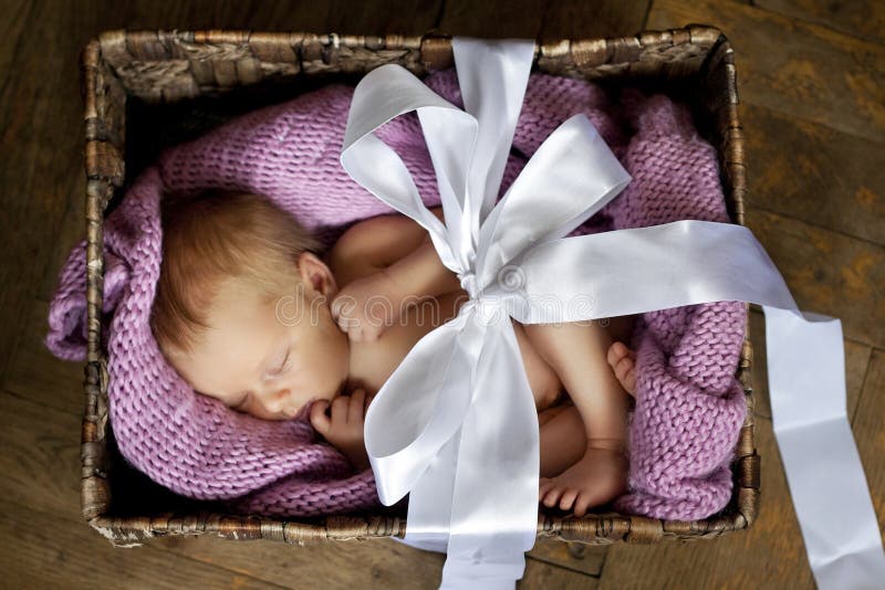 Newborn Baby in Open Post Box Stock Photo - Image of childhood, filler ...