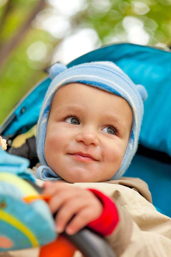 Little Baby Boy in the Park Stock Photo - Image of male, cheerful: 22659248