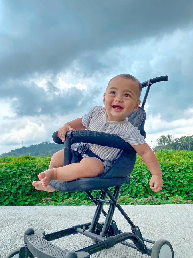 Little Baby Expression while Playing Stock Image - Image of expression ...