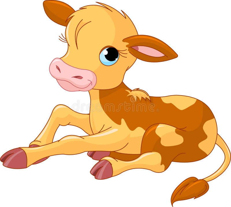 Clip Art Baby Calf Stock Illustrations – 1,084 Clip Art Baby Calf Stock ...