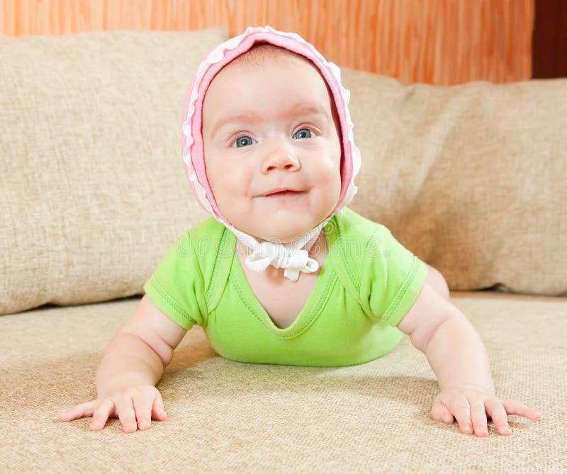 Little Baby Girl stock photo. Image of skin, child, young - 25182162