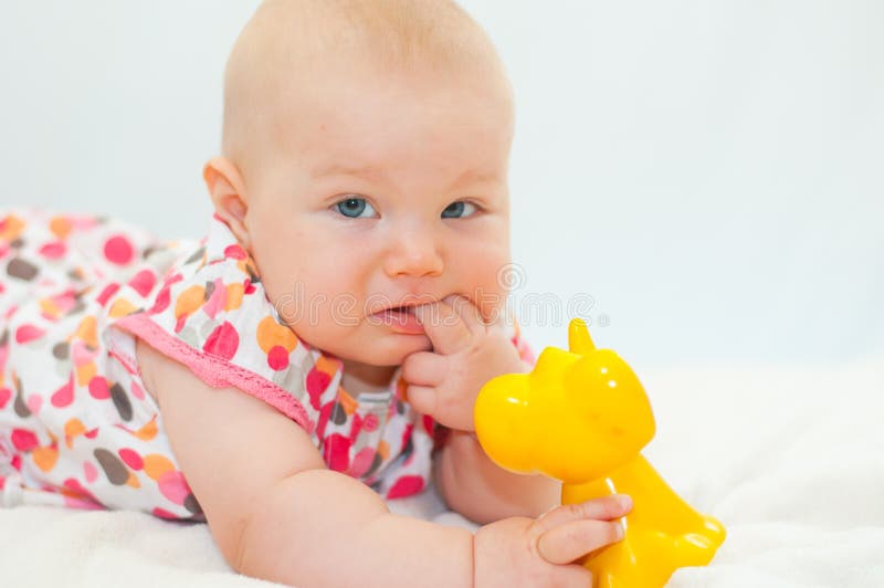 Little baby stock image. Image of playful, game, people - 33952399