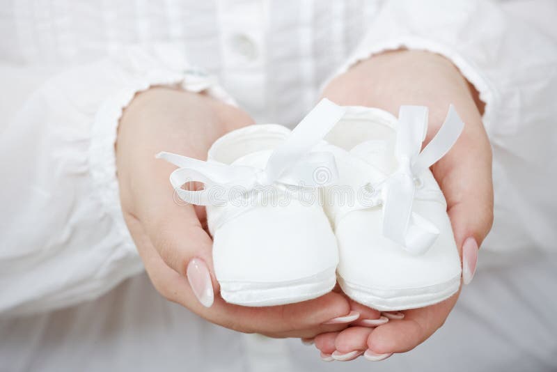 Little baby shoes stock image. Image of close, preparing - 11701683