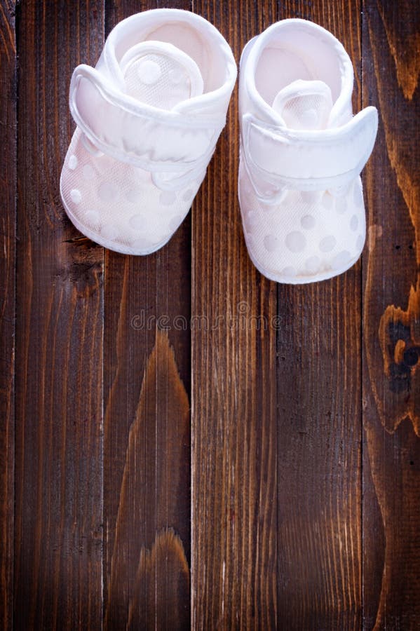 Little baby shoes stock photo. Image of babyhood, girl - 44314902