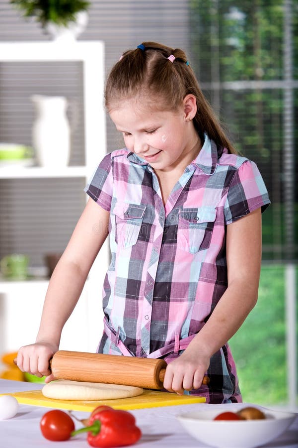 Little baker stock image. Image of kitchen, interior - 18926679