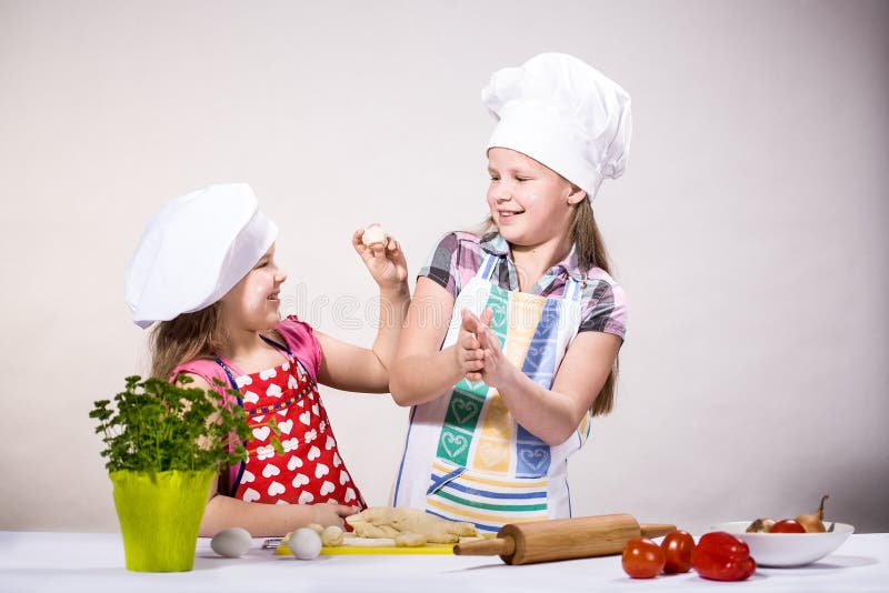 Little baker stock photo. Image of bake, girl, preparation - 23357966