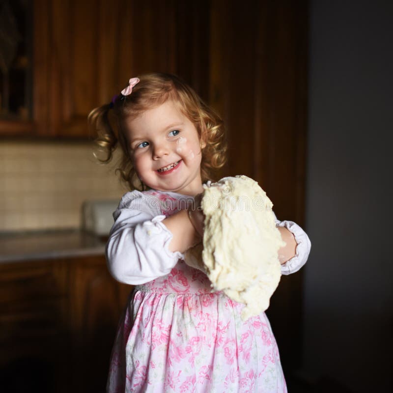 Little baker stock photo. Image of girl, pretty, little - 72108250