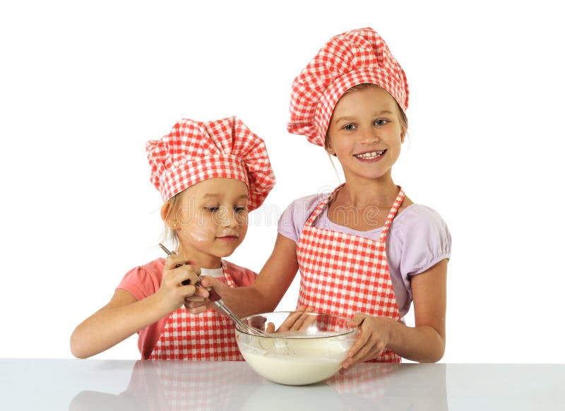 Little bakers stock photo. Image of child, happy, girl - 17659332