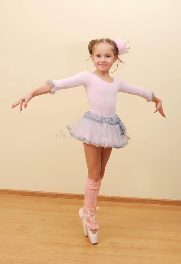 Little ballerina stock image. Image of background, person - 18185293