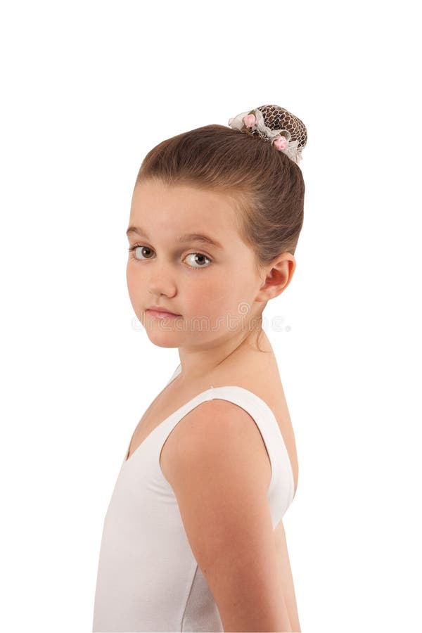 Little Ballet Dancer Smiling at the Camera 1 Stock Image - Image of ...