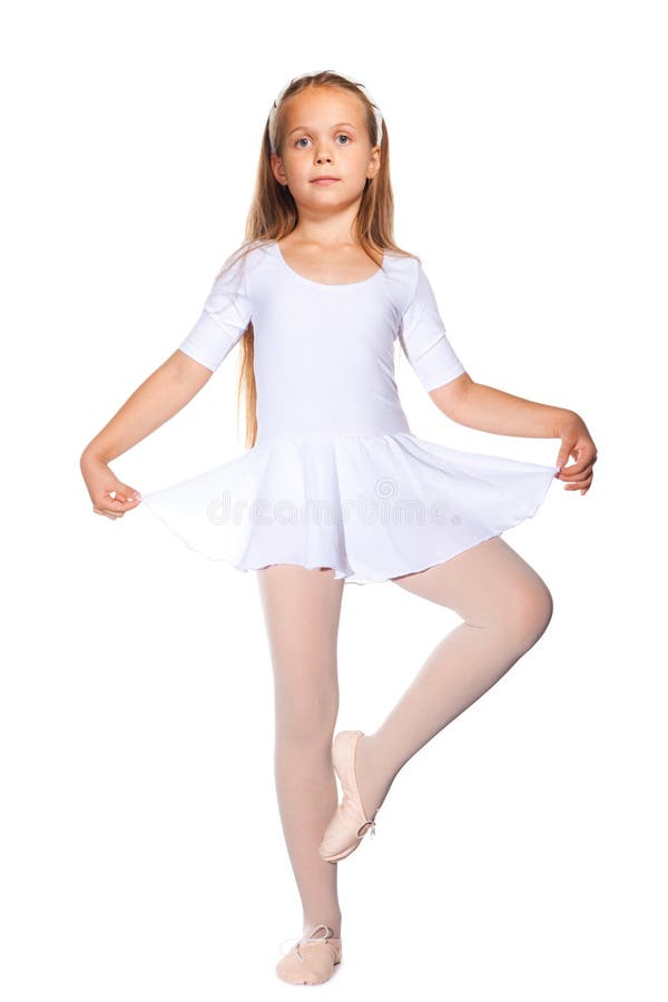Cute Little Dancer Girl stock photo. Image of contemporary - 34628146