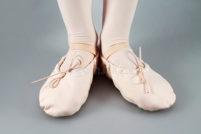 Little Ballet Slippers stock image. Image of dancer, closeup - 53332755