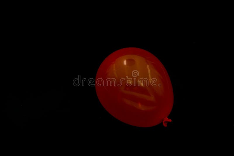 Little Balloon red stock image. Image of little, small - 100026331