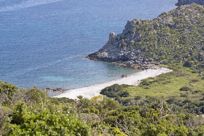 Little Beach stock image. Image of cliffs, peaceful, calm - 9163789