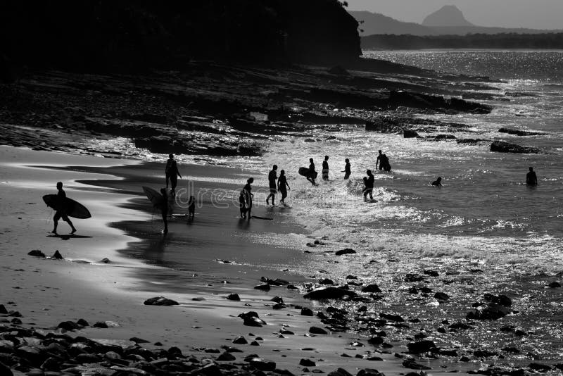 Little Beach stock image. Image of holiday, tourist, australia - 43529169