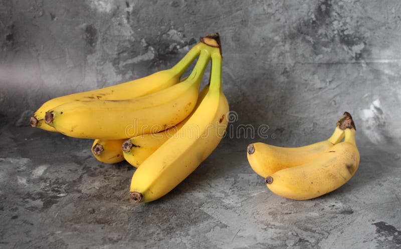 Little and big bananas stock photo. Image of yellow - 106965300