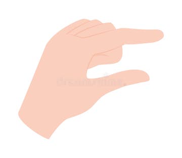 Little Bit Hand Gesture Stock Illustrations – 70 Little Bit Hand ...