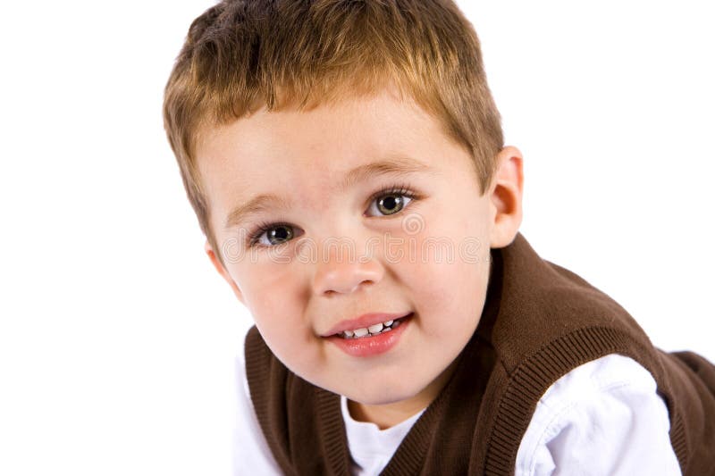 Little boy stock image. Image of preschooler, isolate - 10232359
