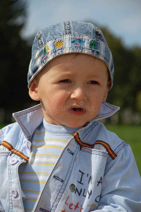 Little boy stock image. Image of little, happy, cheerful - 7229797