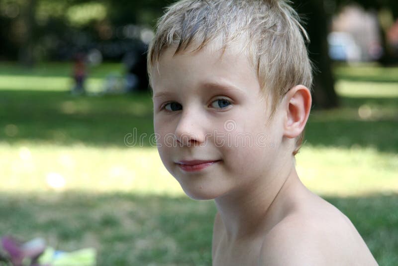 Sullen young boy stock photo. Image of expression, displeased - 1839988
