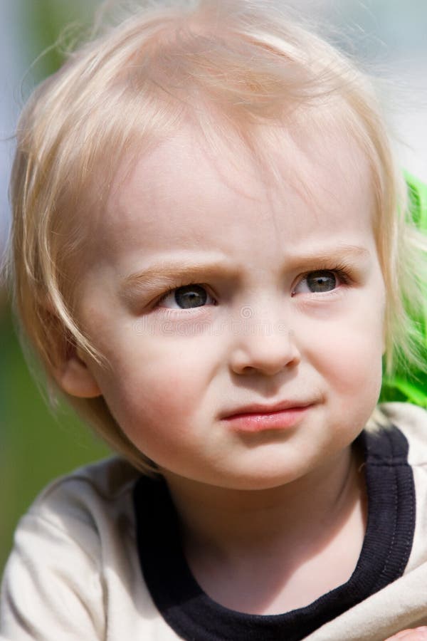 Little boy stock image. Image of looking, childhood, caucasian - 9724127