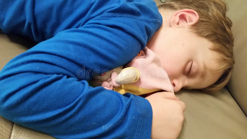 Little boy asleep stock photo. Image of blond, cute, asleep - 46560418