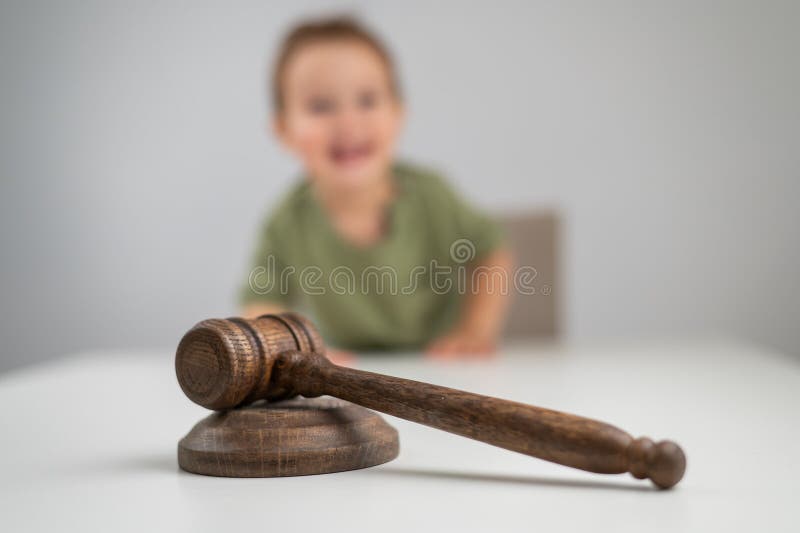Little Boy Behind Judge S Gavel. Stock Image - Image of judge, guardian ... Little Boy Behind Judge S Gavel. Stock Image - Image of judge, guardian ...
