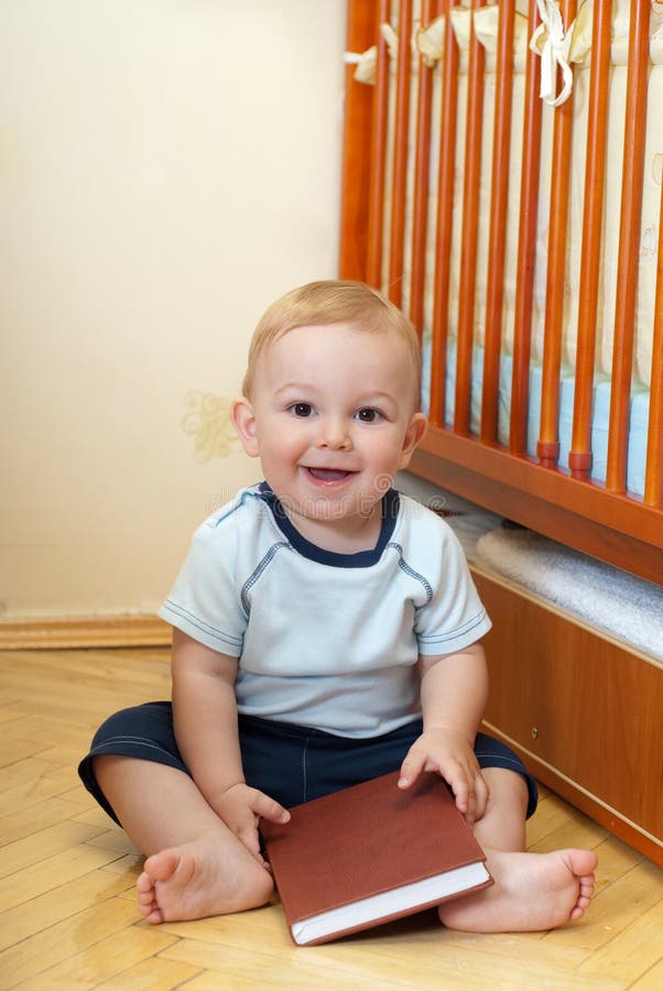 Little boy with book stock photo. Image of caucasian - 10983618