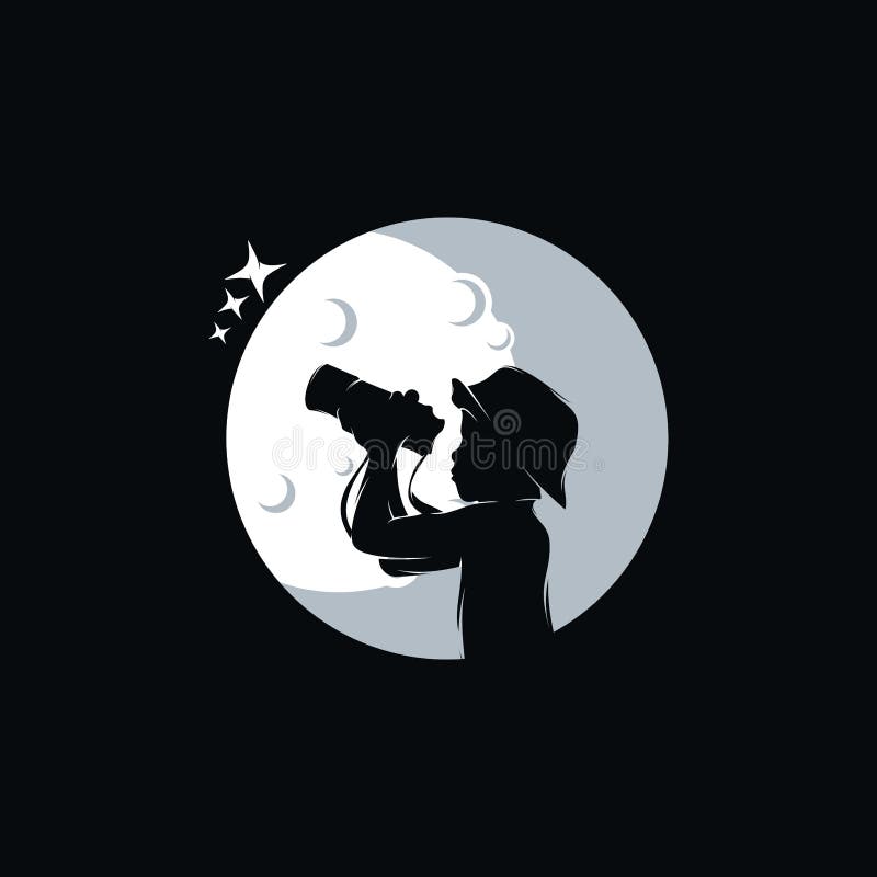 Little Boy with a Camera Vector Logo Design Template Stock Vector ...